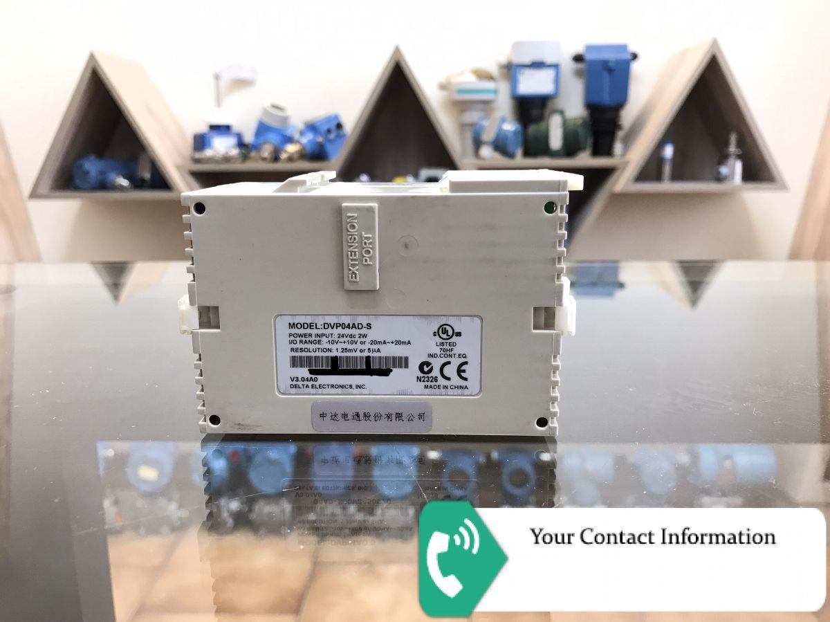 PLC HMI DVP-04AD DELTA