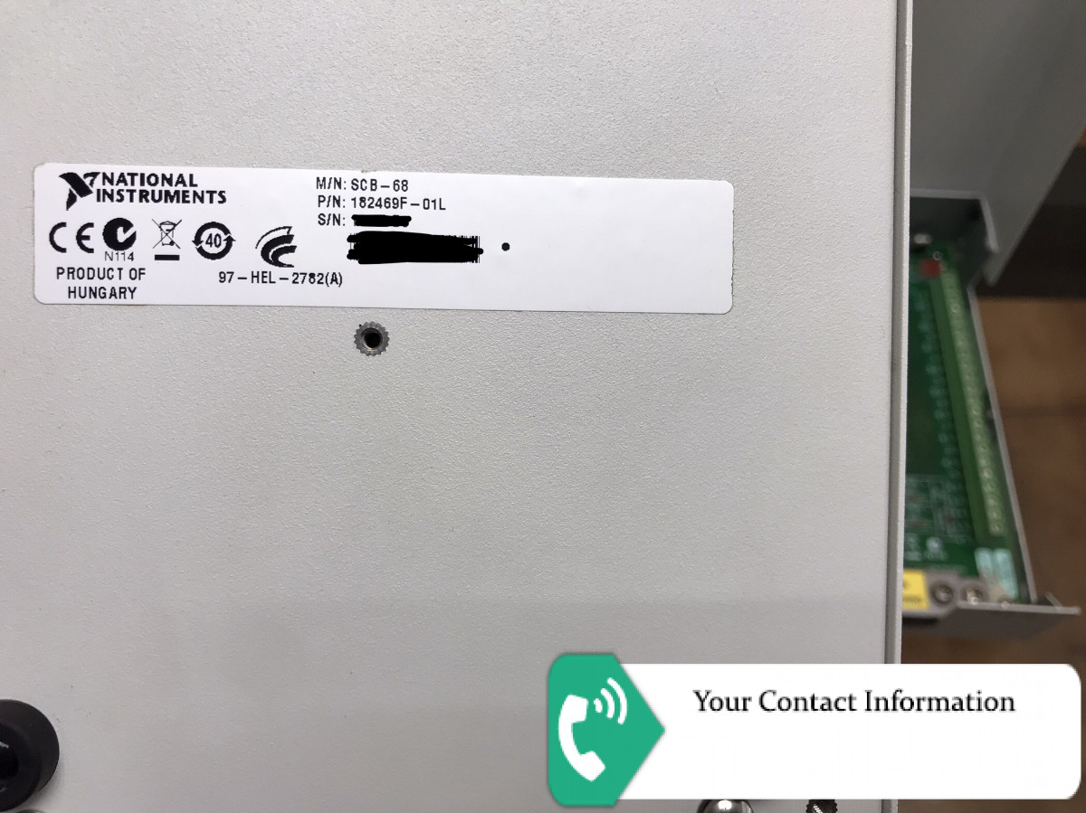 DAQ SCB-68 National instrument