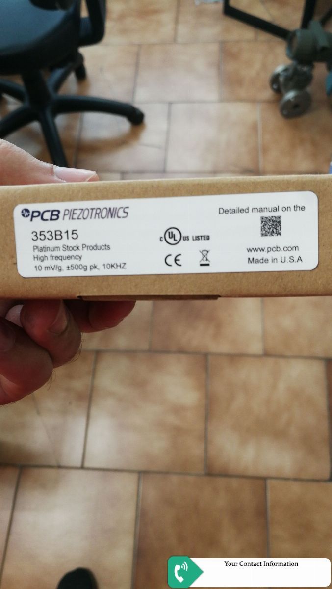 Vibration 353B15 PCB